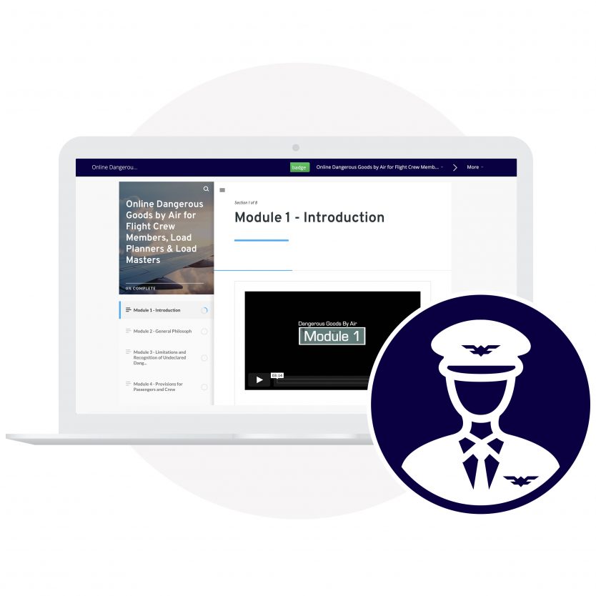 Dangerous Goods by Air Training for Flight Crew Members